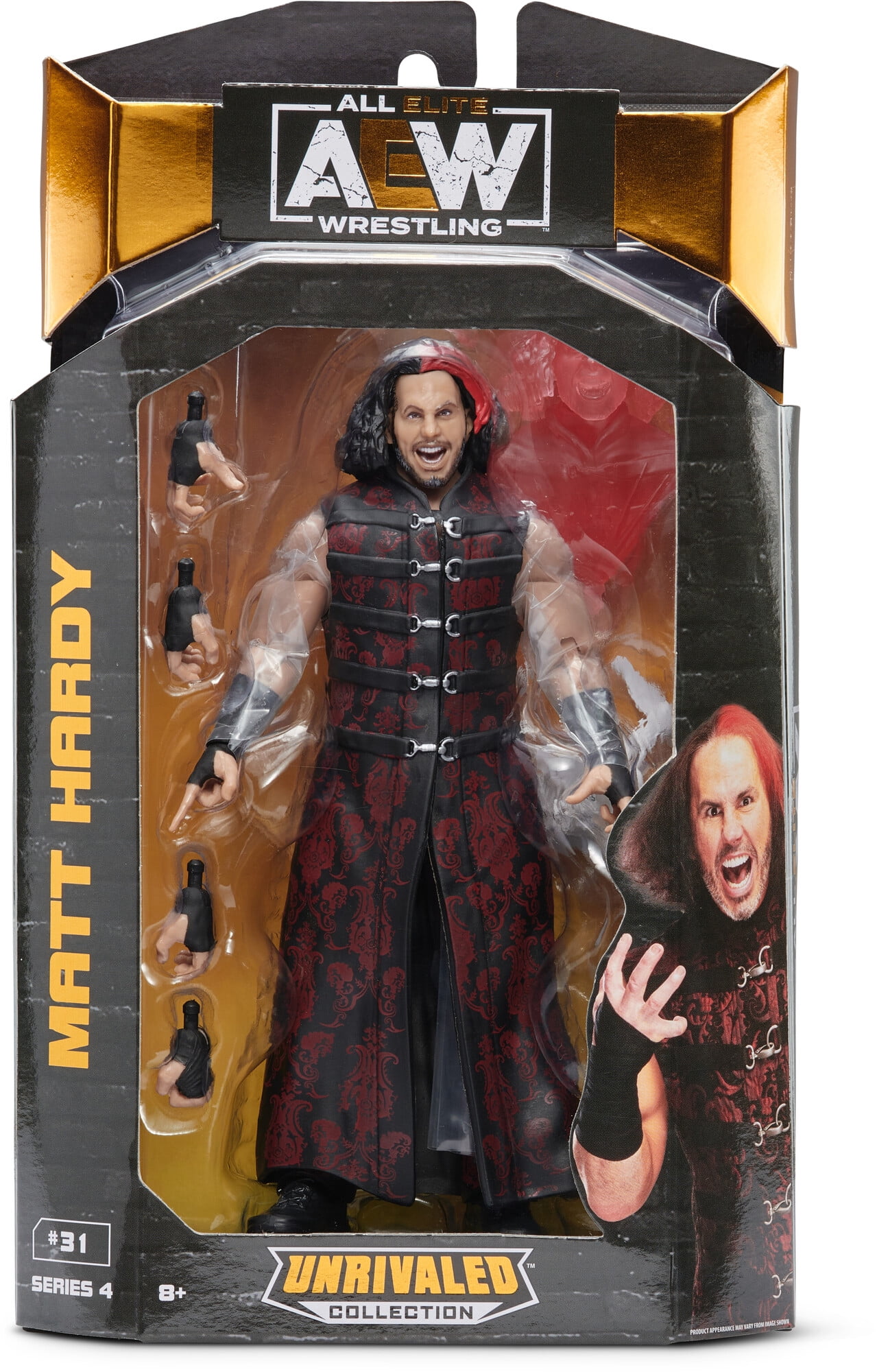Free Shipping! All Elite Wrestling Unrivaled Collection Matt Hardy - 6. ...