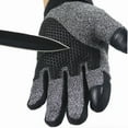 All Finger Level 5 Anti Cutting Sheepskin Gloves Anti Stabbing Carbon ...