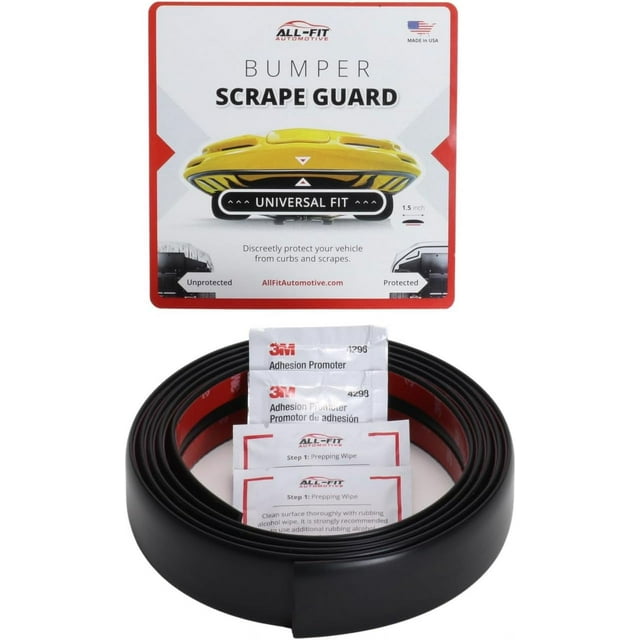 All-Fit Bumper Scrape Guard, Universal Fit, 1½ Inch Front Bumper ...