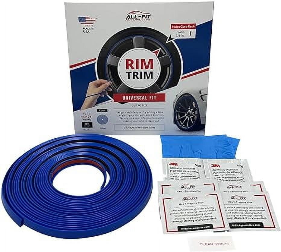 All-Fit Rim Trim Wheel Protection Strips for Curb Rash and Wheel ...