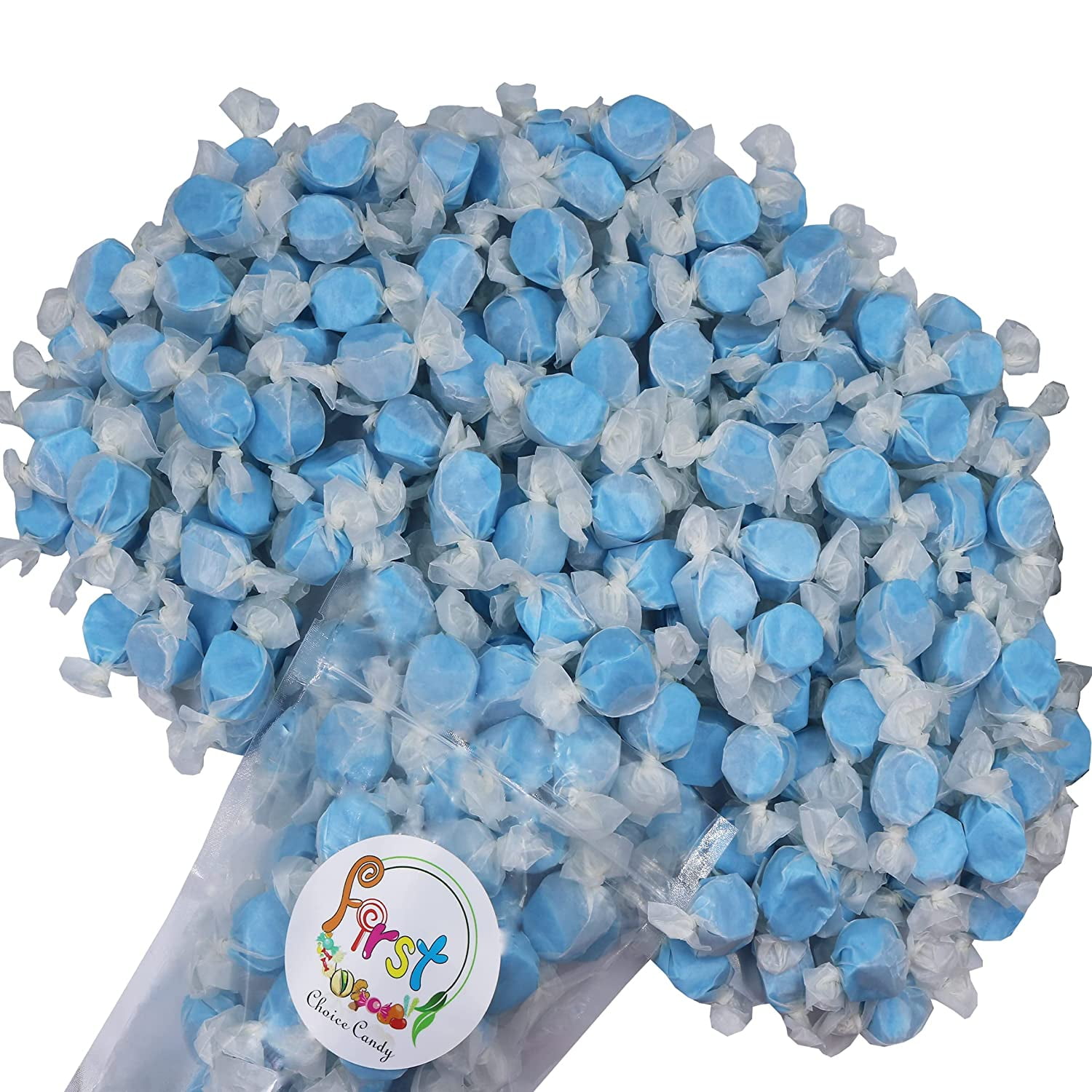 All Flavor Gourmet Saltwater Taffy (Blue Raspberry 5 LB) - Walmart.com