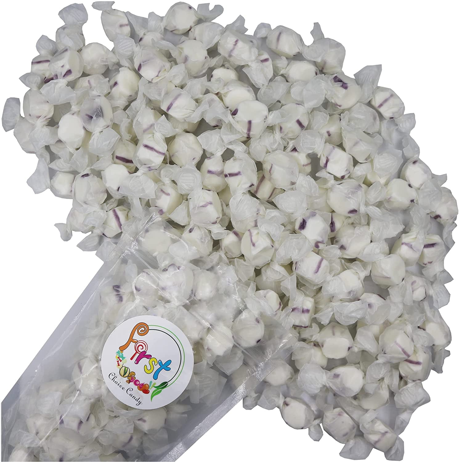 All Flavor Gourmet Saltwater Taffy (Coconut 2 Pound) - Walmart.com