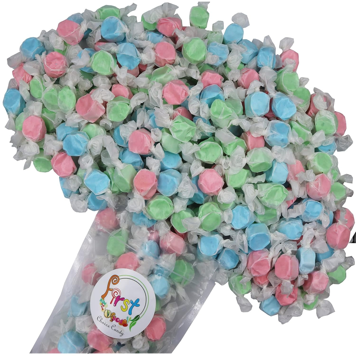 All Flavor Gourmet Saltwater Taffy (Sour Mix 2 Pound) - Walmart.com