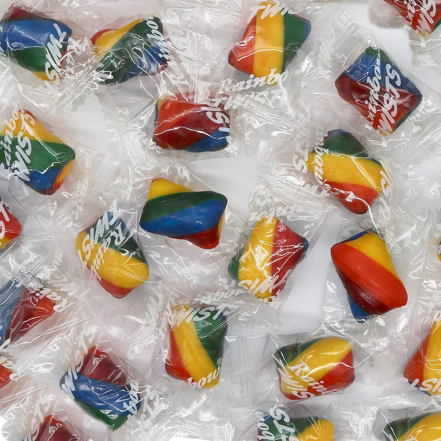 All Flavor Hard Candies Individually Wrapped (Rainbow, 2 Pound (Pack of ...