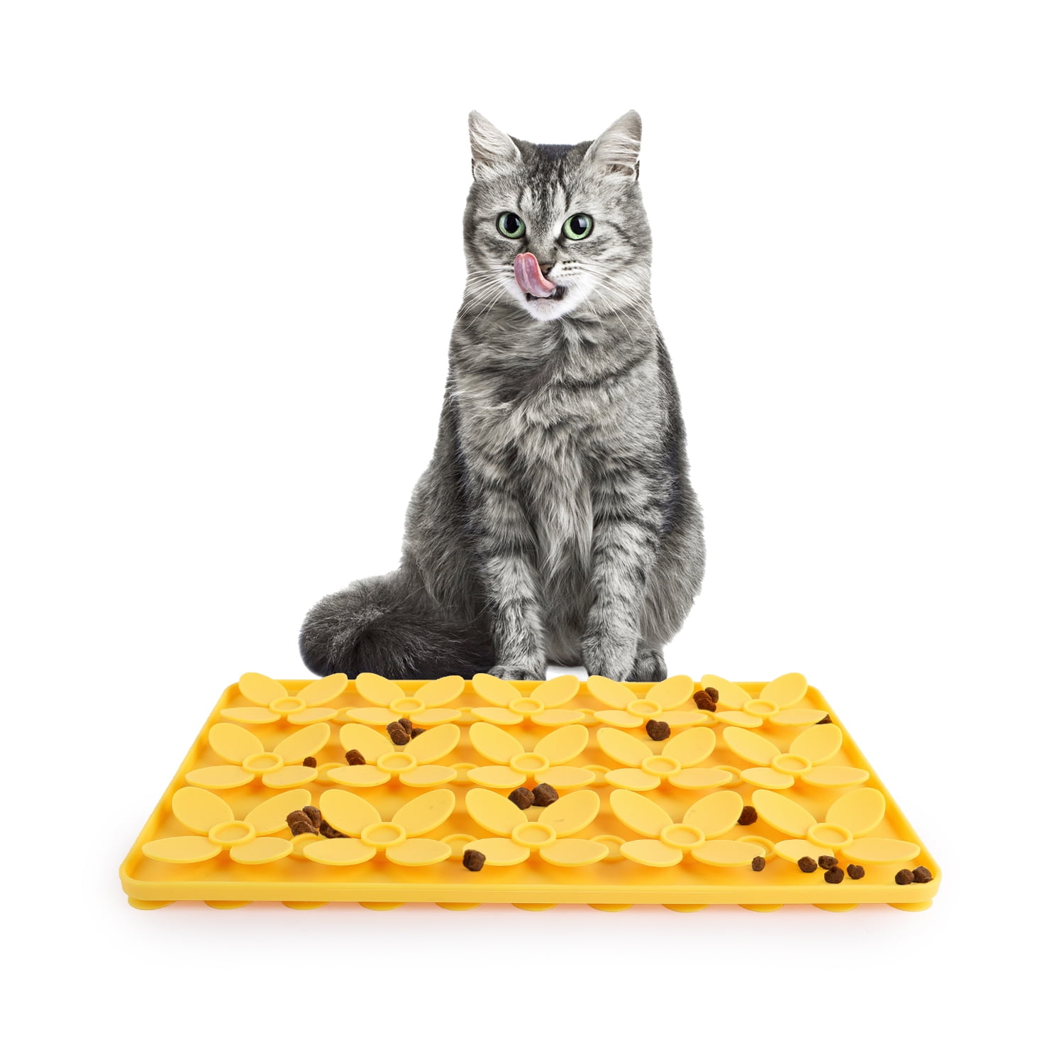 All For Paws 13 inch Silicone Pet Snuffle Mat, Non-Slip Puppy & Kitty ...