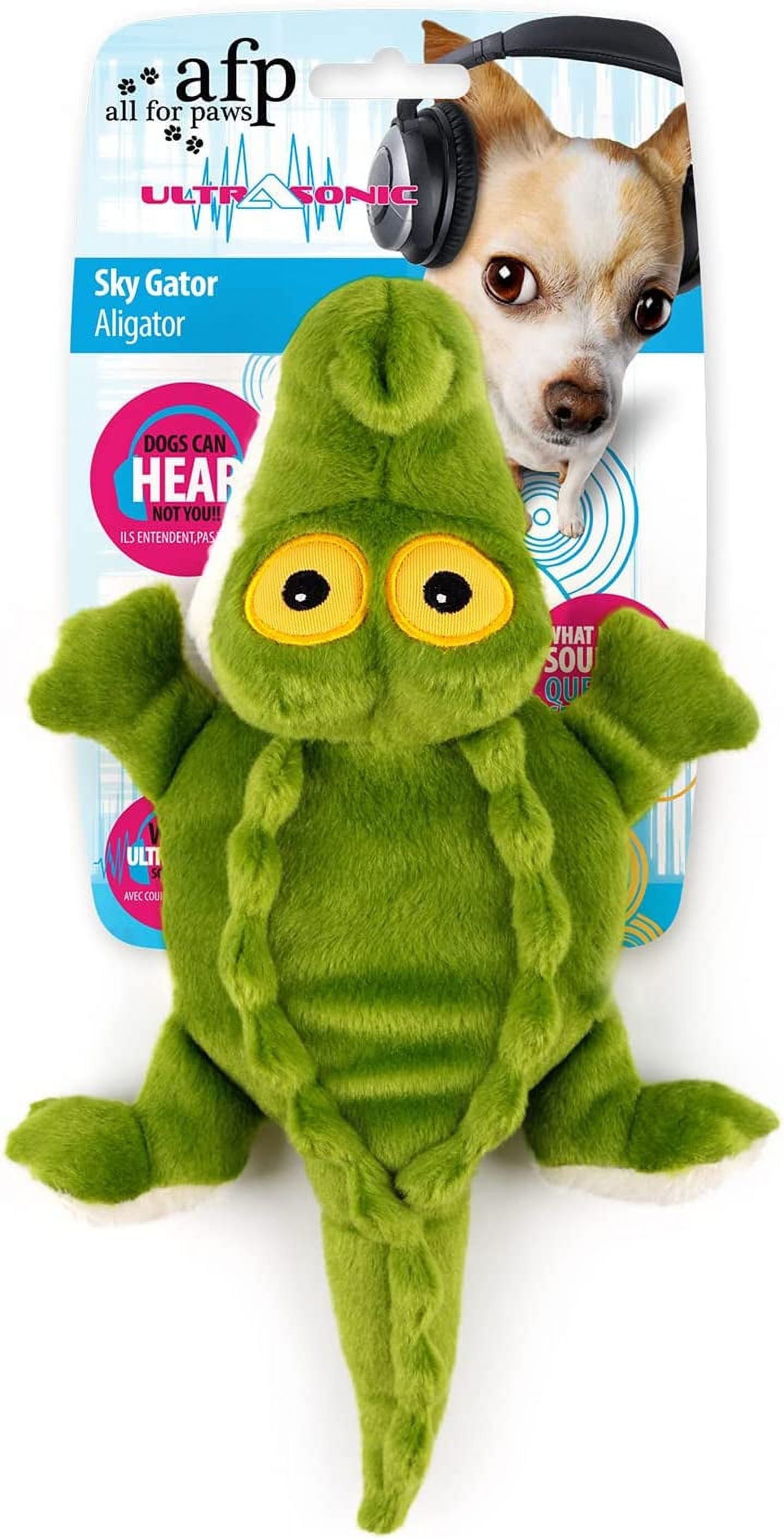 All For Paws Silent Squeaky Dog Plush Toy Ultrasonic Puppy Chewing Toy ...