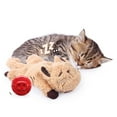 All For Paws Sleep Aid Plush Cat Purring Toy for Anxiety Relief, Soft ...