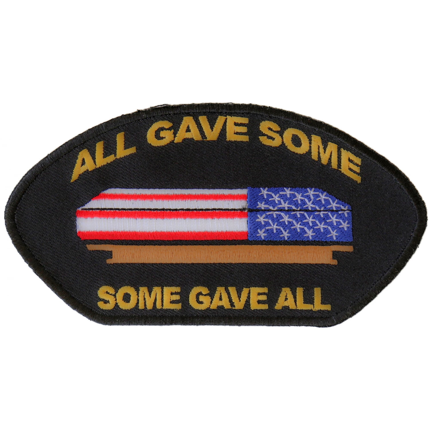 All Gave Some Gave All Casket Cap Patch - Walmart.com