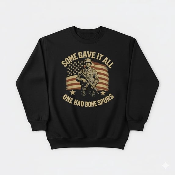 All Gave Some Some Gave All US Flag Veteran Tribute Sweatshirt ...