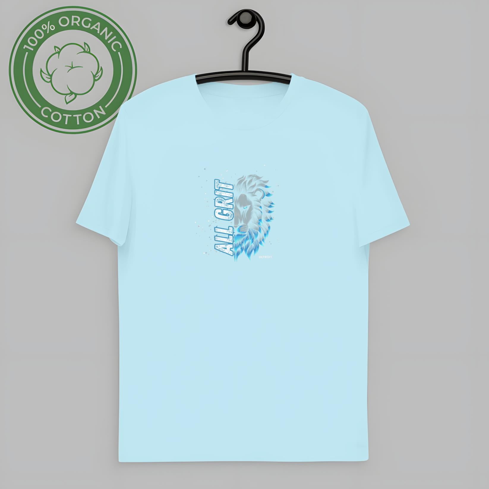 All Grit Football Shirt – Detroit Spirit Sports Fan Graphic Tee New ...