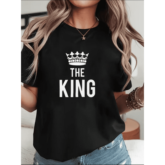 All Hail The King Bold Royal Power Strength Art Unisex T-Shirt, for Men ...