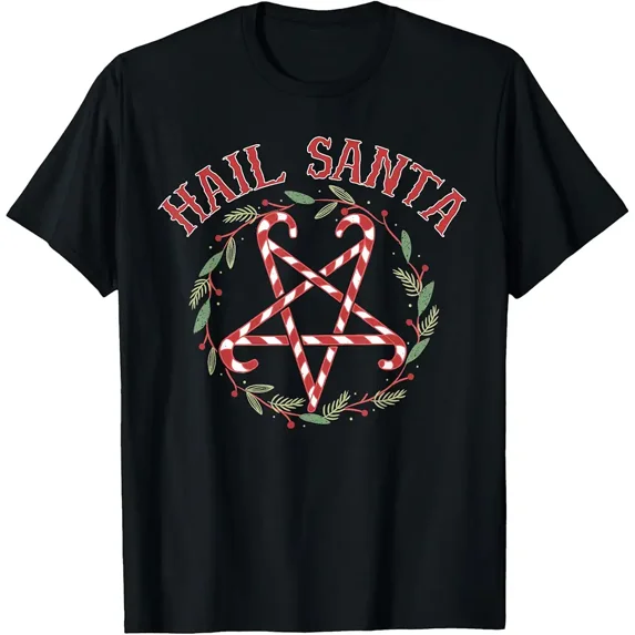 All Hail The Winter King A Funny Festive Krampus Themed Unisex T-Shirt ...