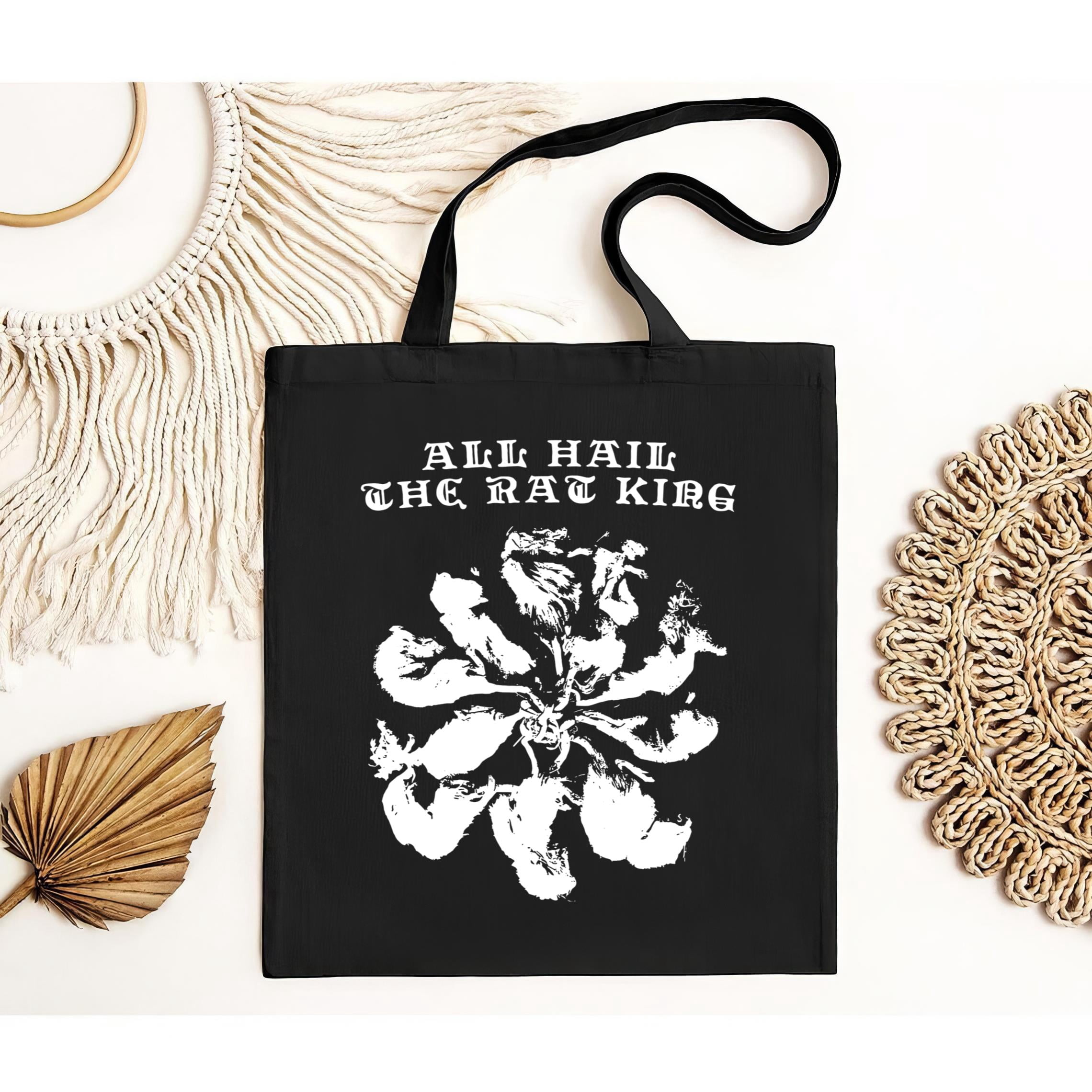 All Hail the Rat King Bag, Black Death Tote Bag, Plague Rat Bag ...
