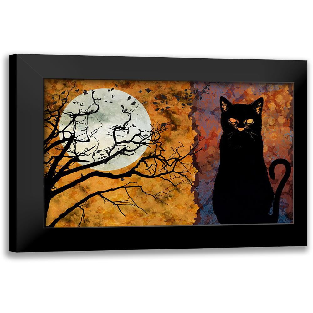 All Hallows Eve 1 14x10 Black Modern Framed Museum Art Print Titled ...