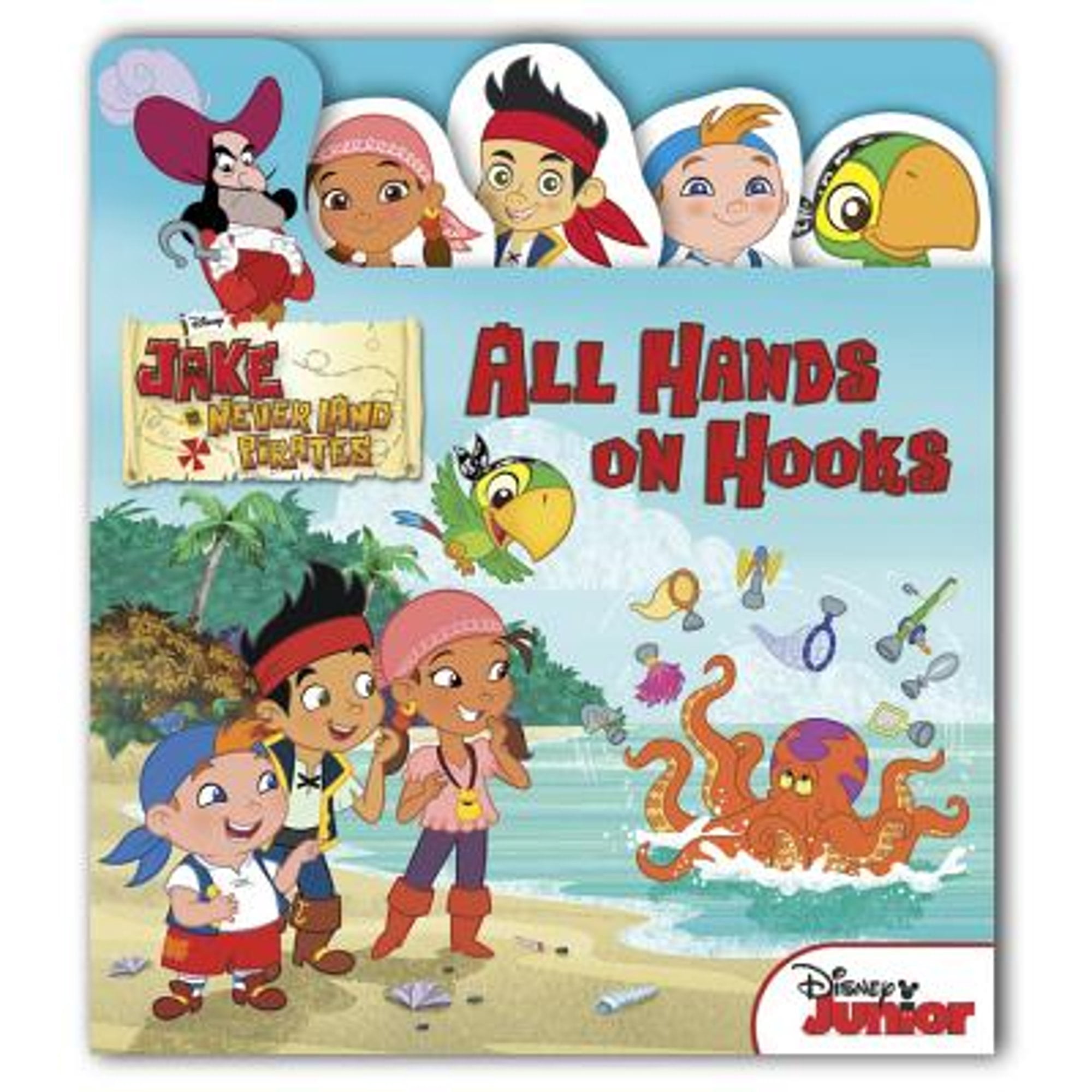 Pre-Owned Jake and the Never Land Pirates All Hands On Hooks Flap n Tab ...