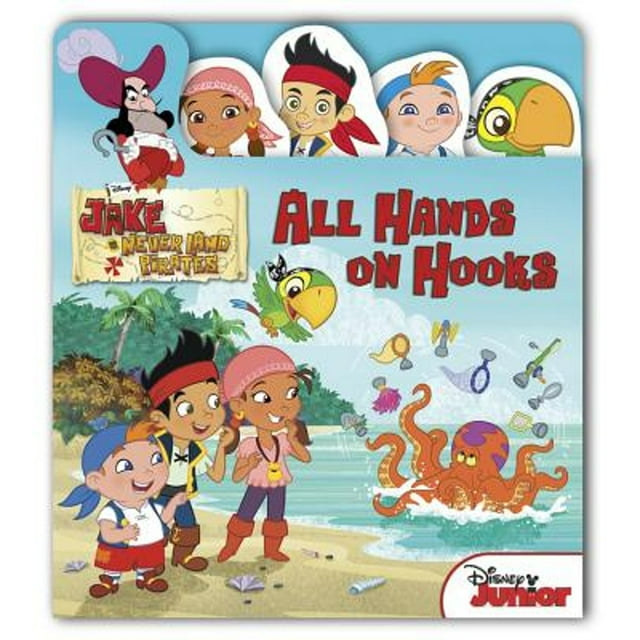 Pre-Owned Jake and the Never Land Pirates All Hands On Hooks Flap n Tab ...