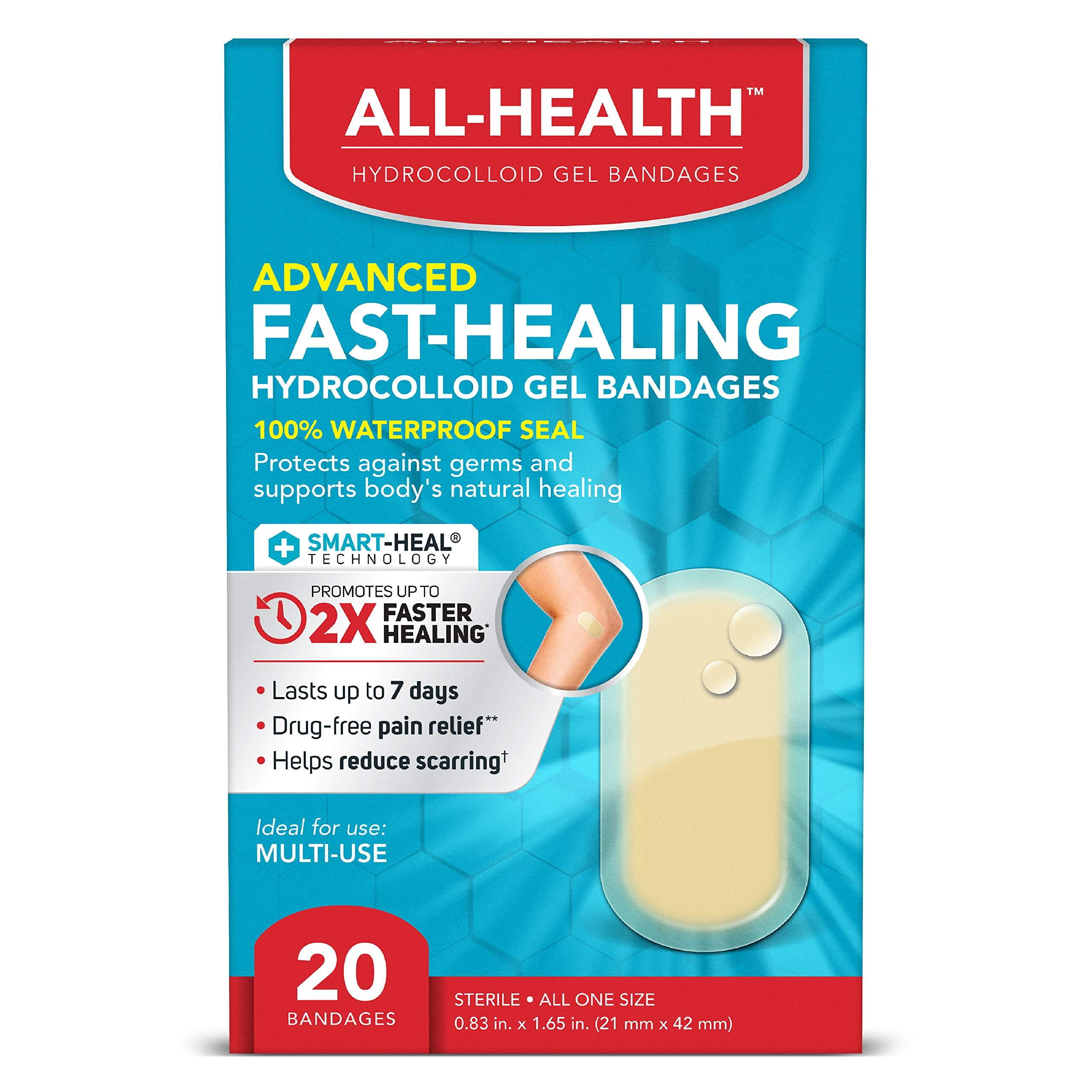 All Health All Health Advanced Fast Healing Hydrocolloid Gel Bandages ...