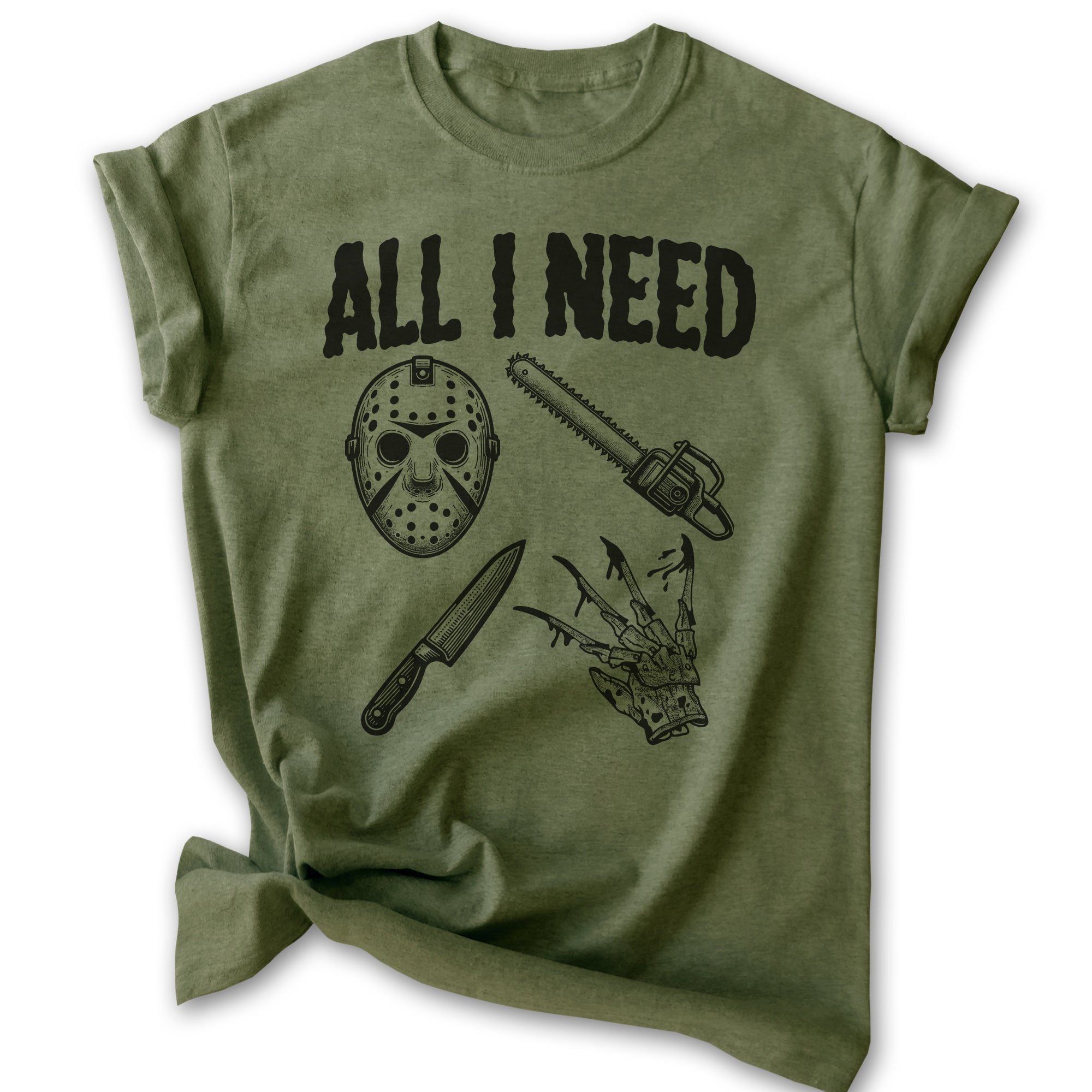 All I Need Horror Film T-shirt, Unisex Women's Men's Tee, Horror Movie ...