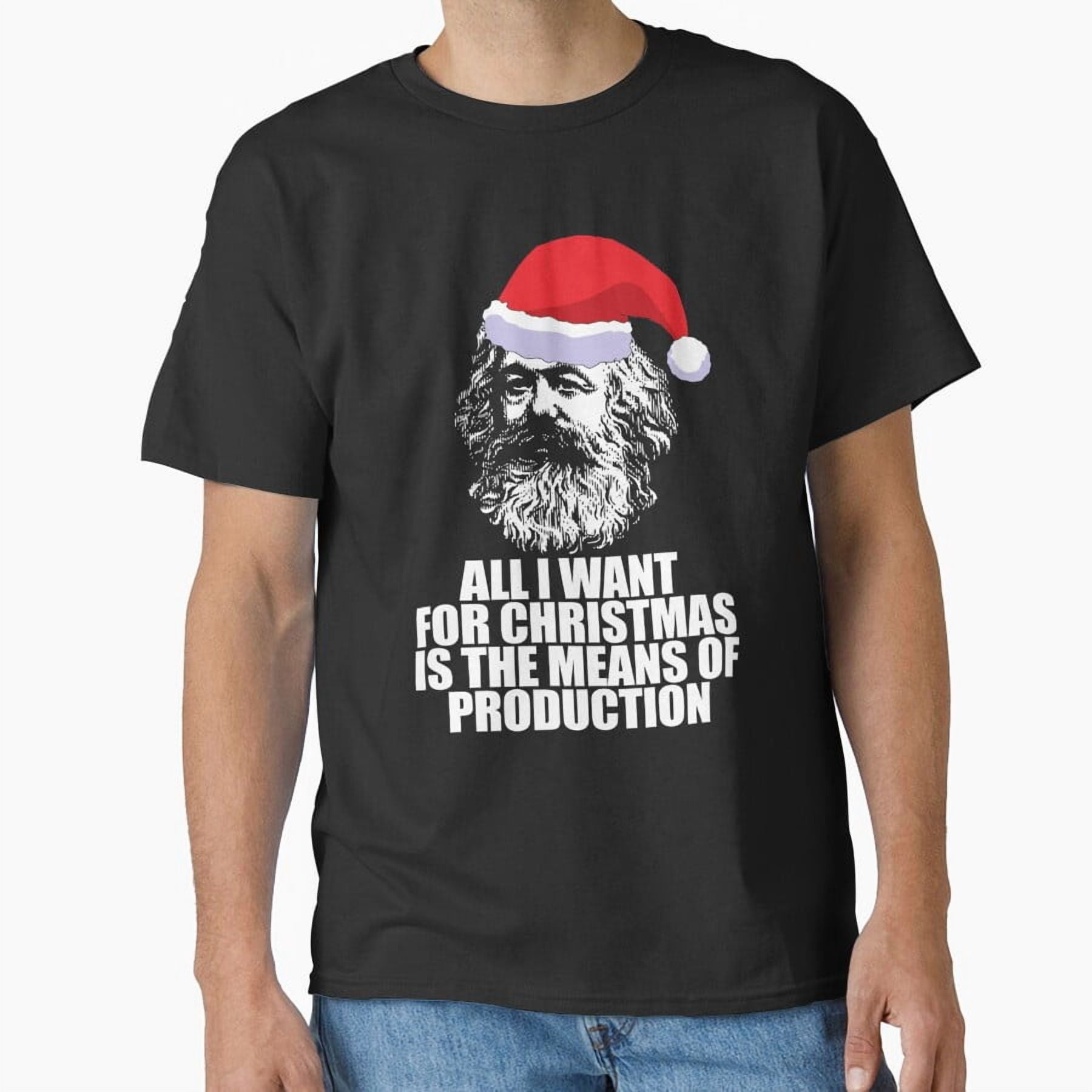 All I Want For Christmas Is The Means Of Production Funny Karl Marx ...