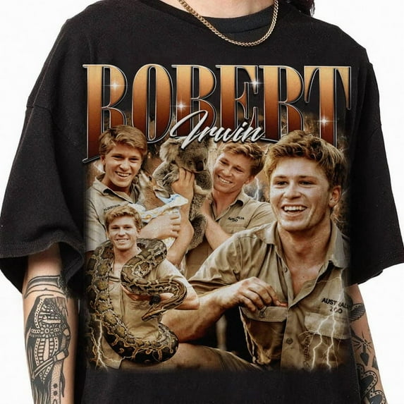 All I Want For xMas Is Robert Irwin Sweatshirt, Australia Zoo Animal ...