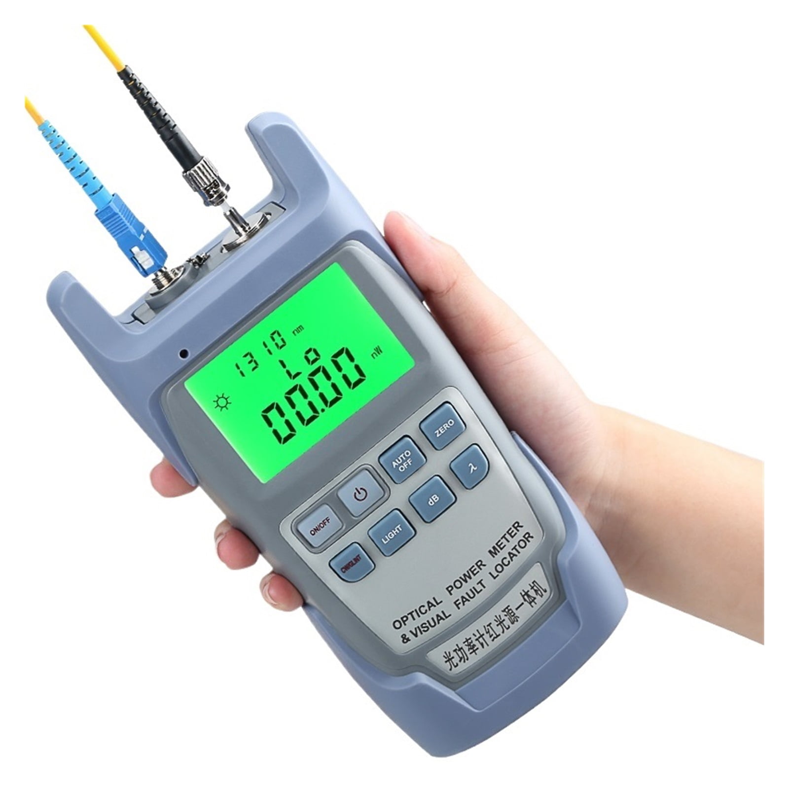 All-IN-ONE Optical Power Meter With Visual Fault Locator Optical Fiber ...