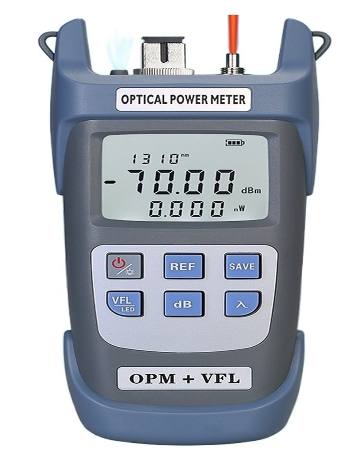 All-IN-ONE Optical Power Meter With Visual Fault Locator，optical Fiber ...