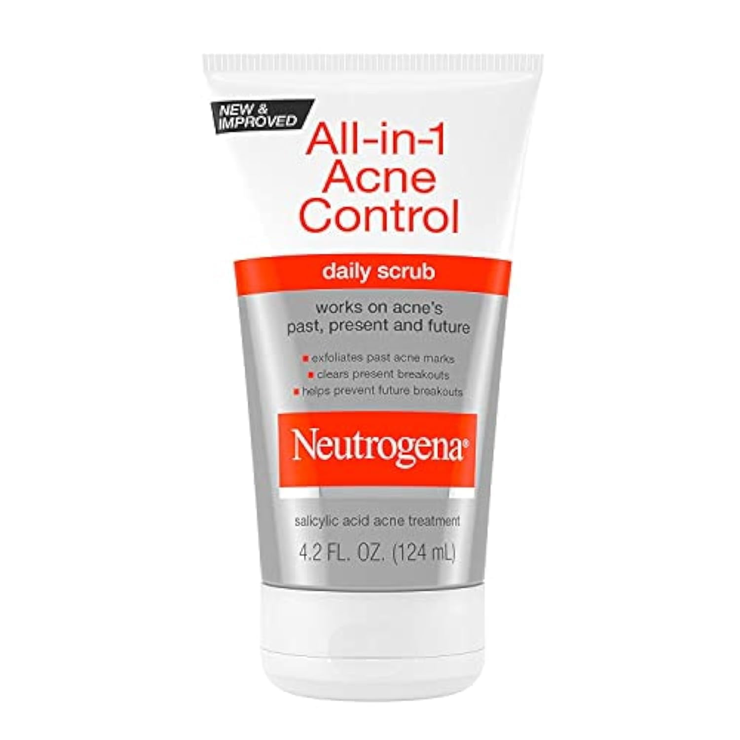 All-In-1 Acne Control Daily Face Scrub to Exfoliate and Treat Acne ...