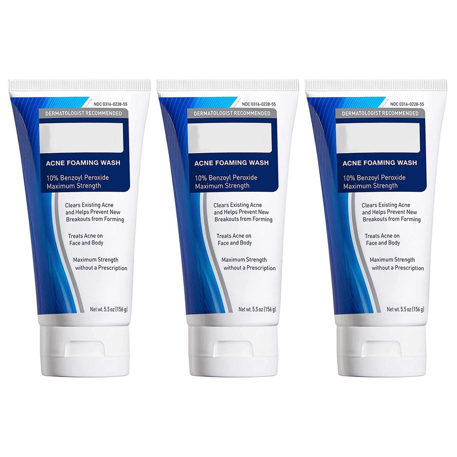 All-In-One Acne Solution: Daily Face & Body Creamy Wash with 4% Benzoyl ...