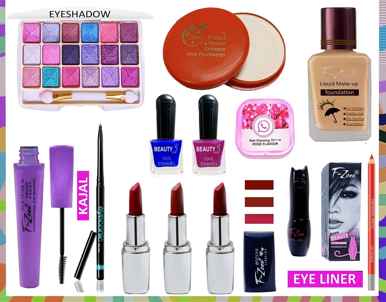 All In One Makeup Kit For Women Girls Beginners VR31 - Walmart.com
