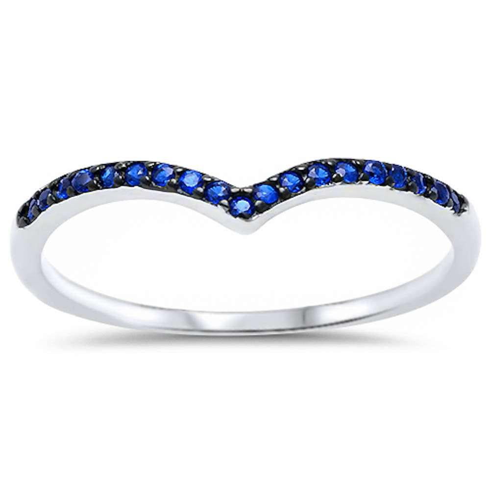 All In Stock Cubic Zirconia Pointed Ring Sterling Silver Size 9 ...