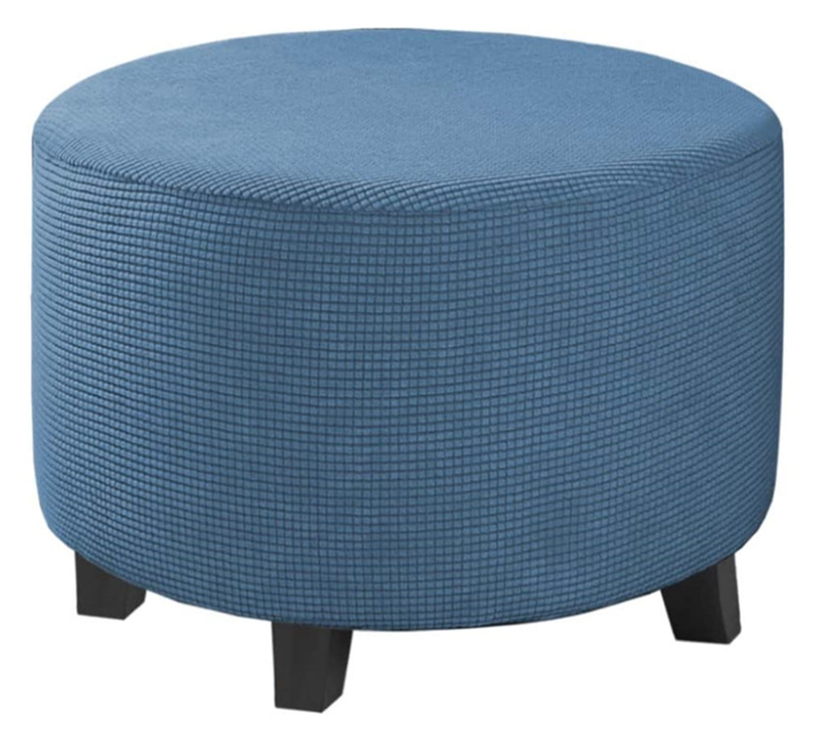 All Inclusive Elastic Round Chair Cover Spandex 360 Degree Footstool ...
