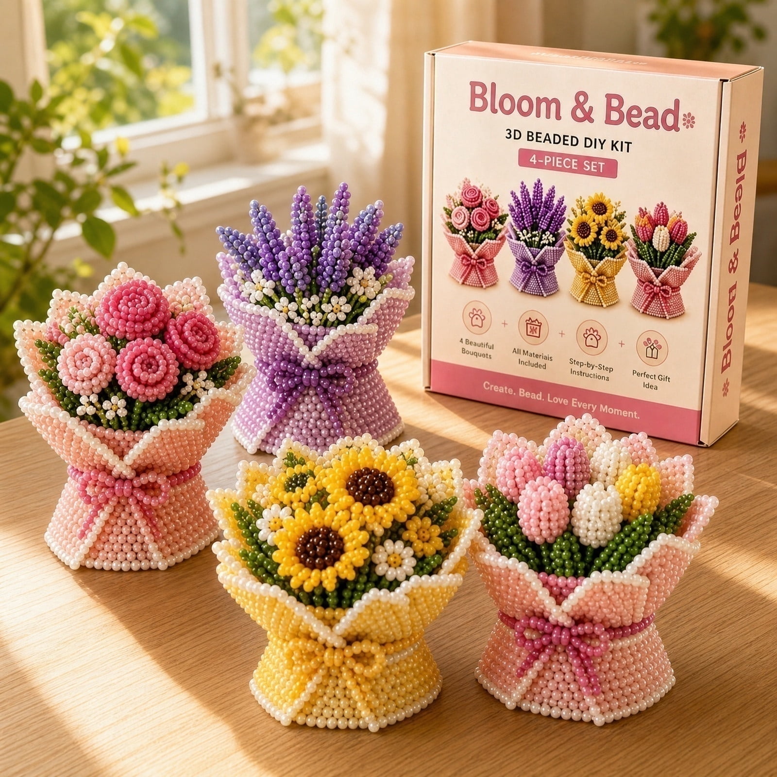 All-Inclusive Stress Relief Bead Diy Bundles, with Detailed Guides and ...