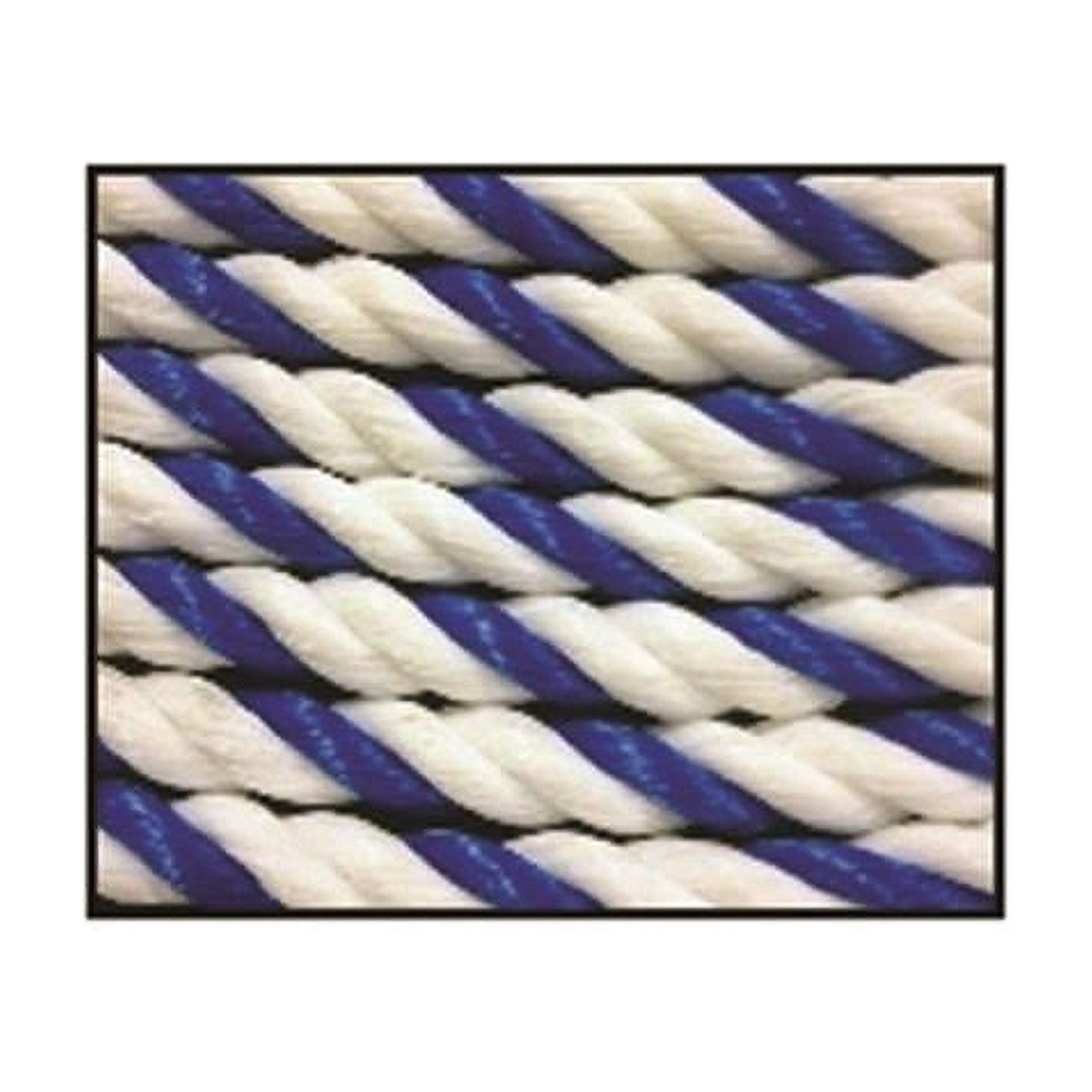 All Line PR506 1/2"x600' Spool Polypropylene Pool Rope - Blue/White ...