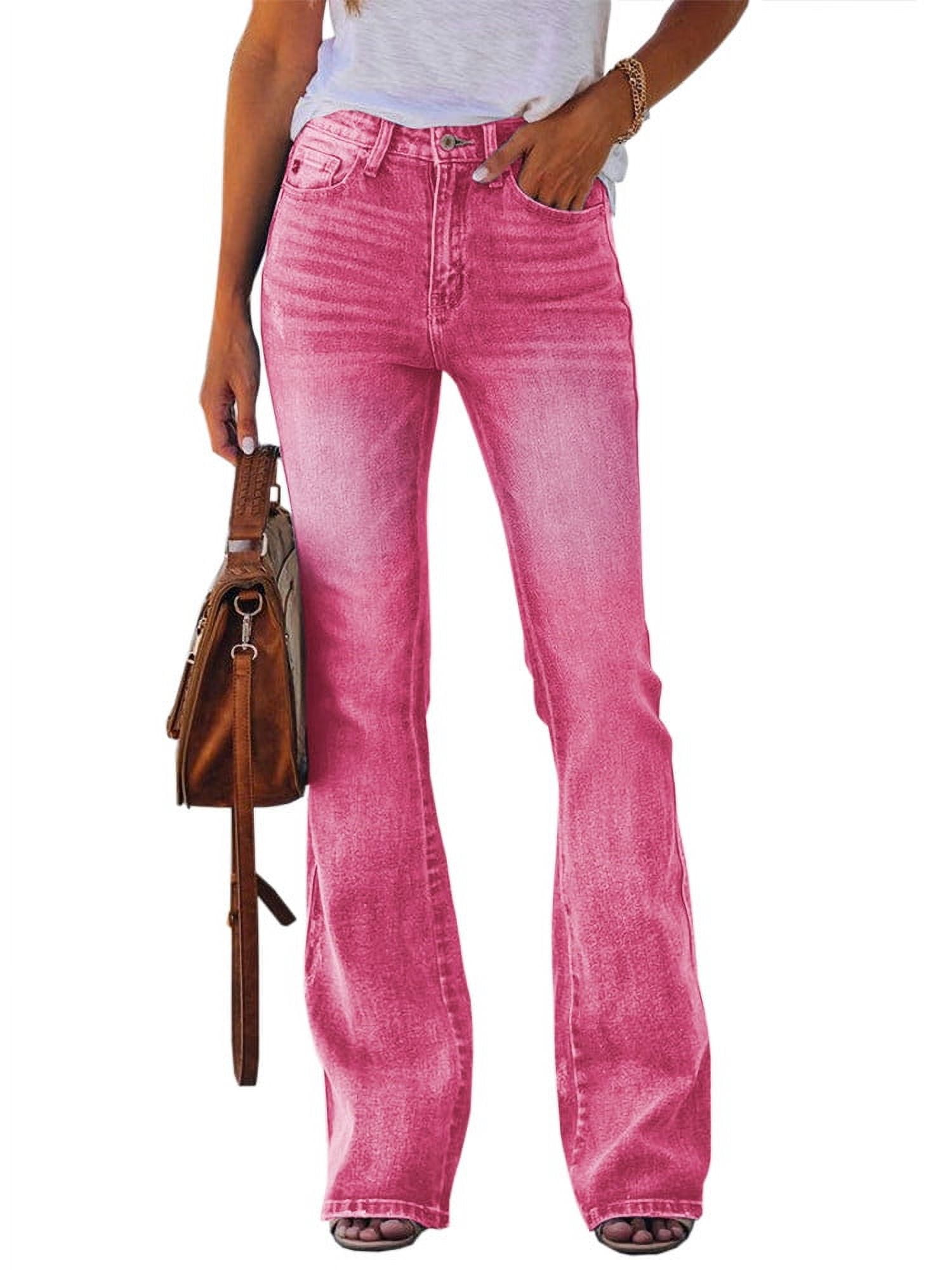 All Match Women Casual Jeans Female Straight Long Denim Pants - Walmart.com
