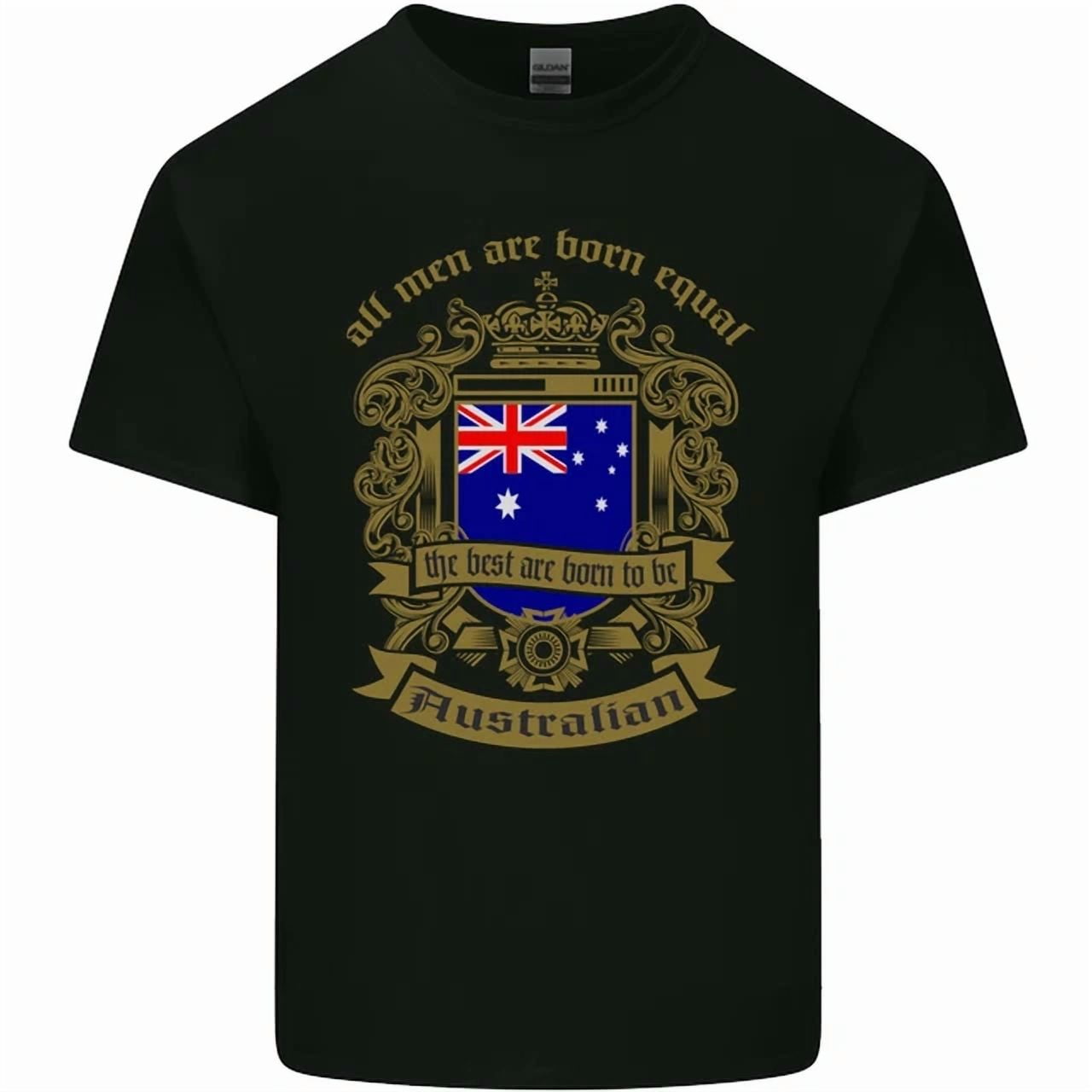 All Men Are Born Equal Australian Australia T-Shirt - Walmart.com