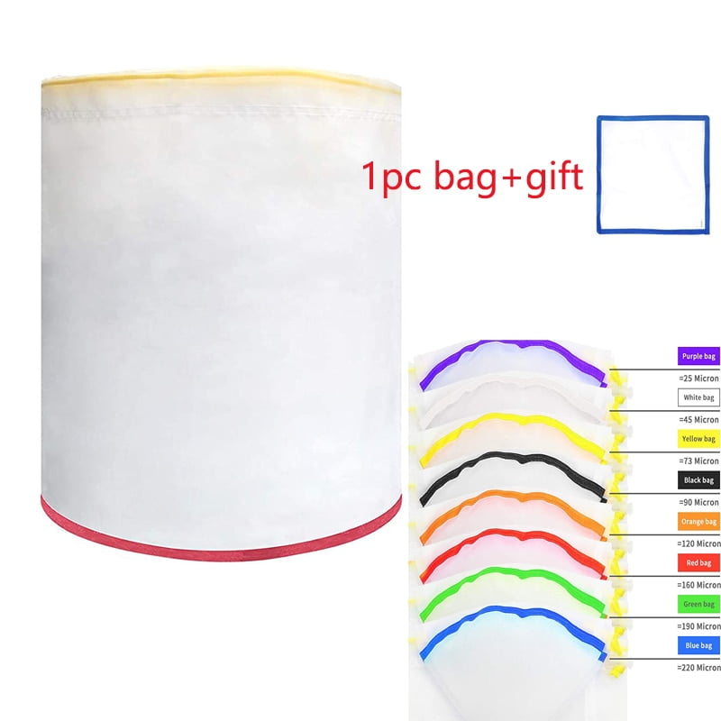 All Mesh 5 Gallon 220micron Blue Only 1pc Bubble Bag Essense Extractor ...