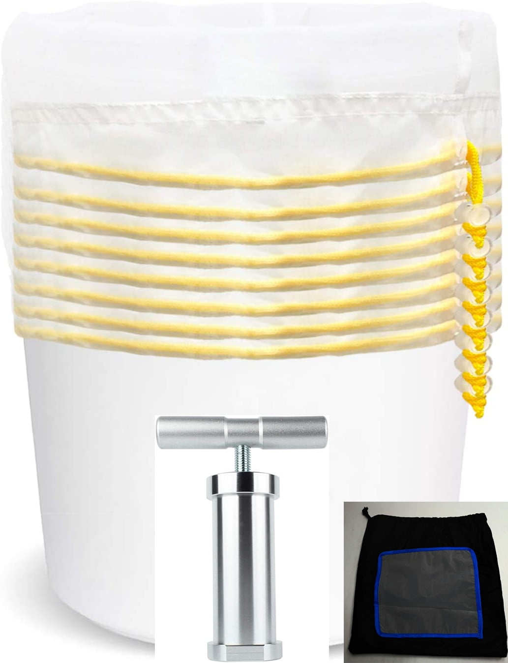 All Mesh Bubble Bags 5gallon 8 bags Essense Extractor Kit Filtration ...