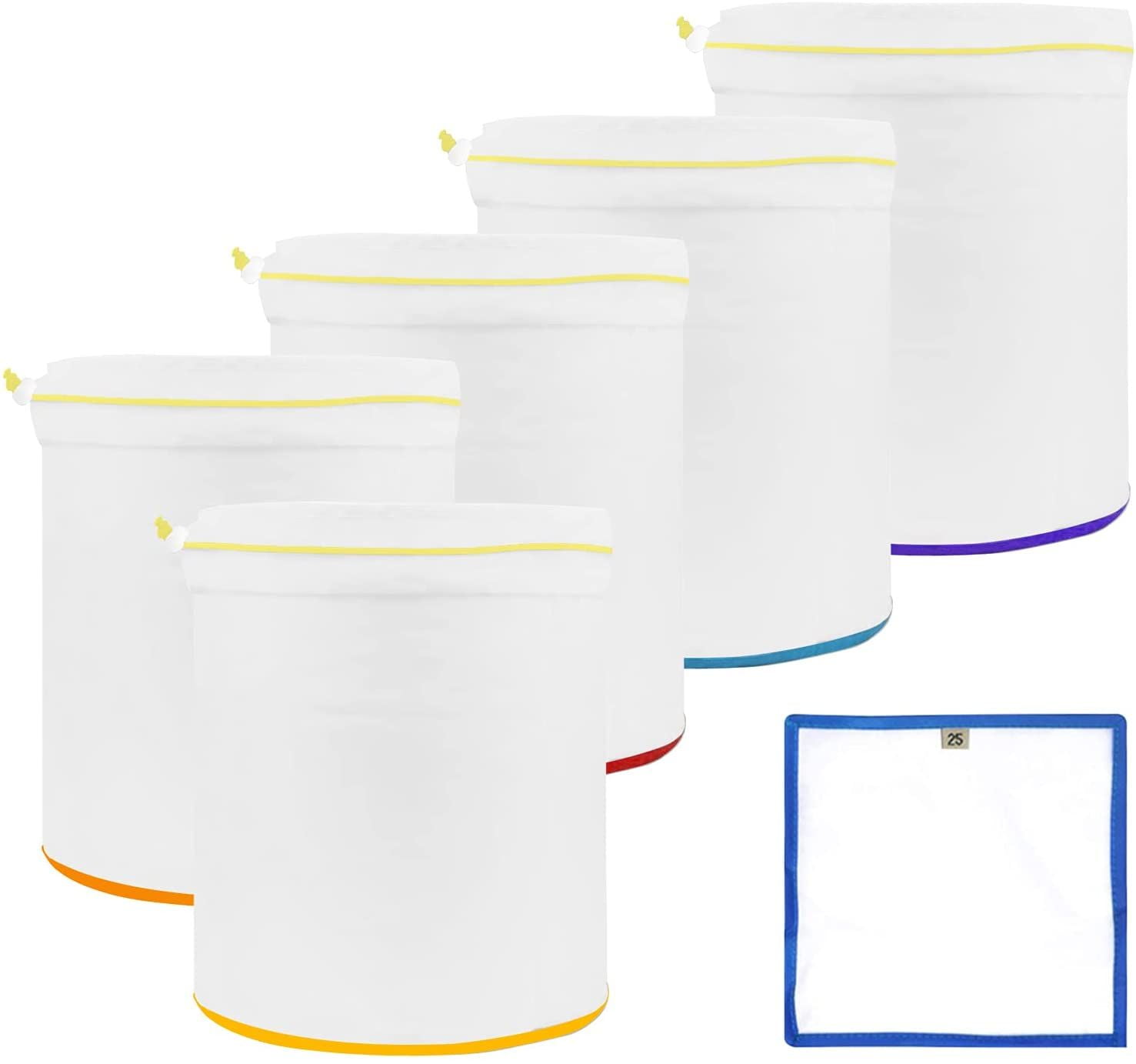 All Mesh Ice Bubble Bags 20gallon 5bags Essense Extractor Kit ...