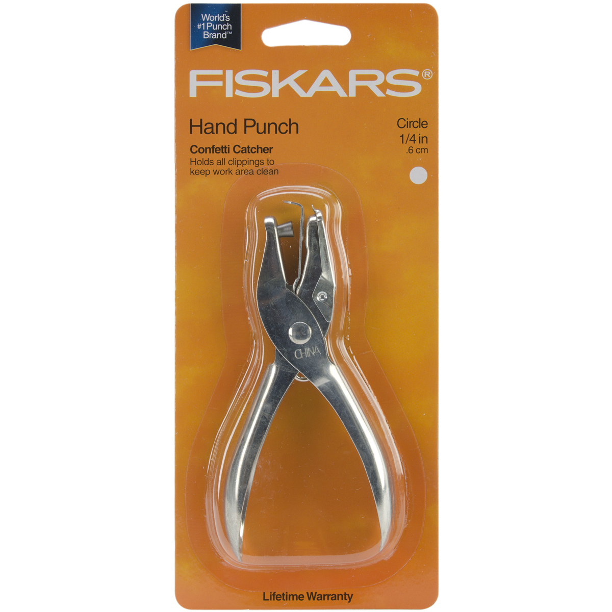 All Metal Hand Punch-Round, .25", Pk 3, Fiskars - Walmart.com