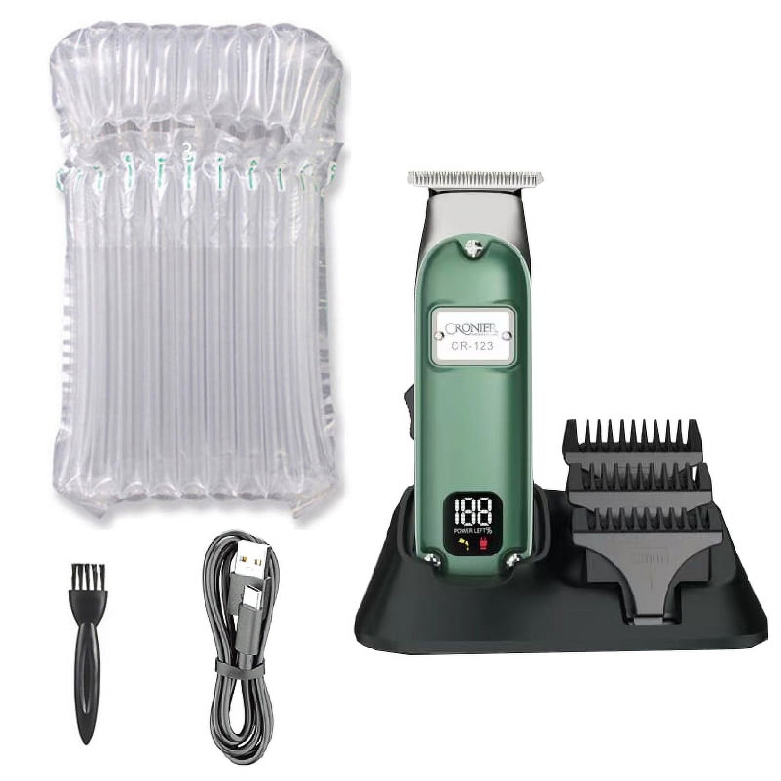 All Metal Professional Hair Trimmer For Men Beard Hair Clipper Cordless ...