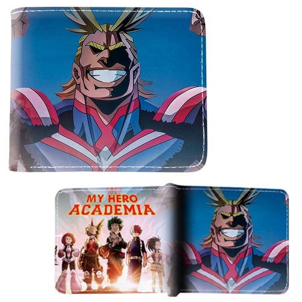 All Might & Class 1-A - My Hero Academia 4x5" Bi-Fold Wallet - Walmart.com