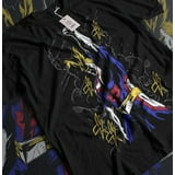 All Might T-shirt My Hero Academia Boku Hawks Armor Strip Gift Shirt ...