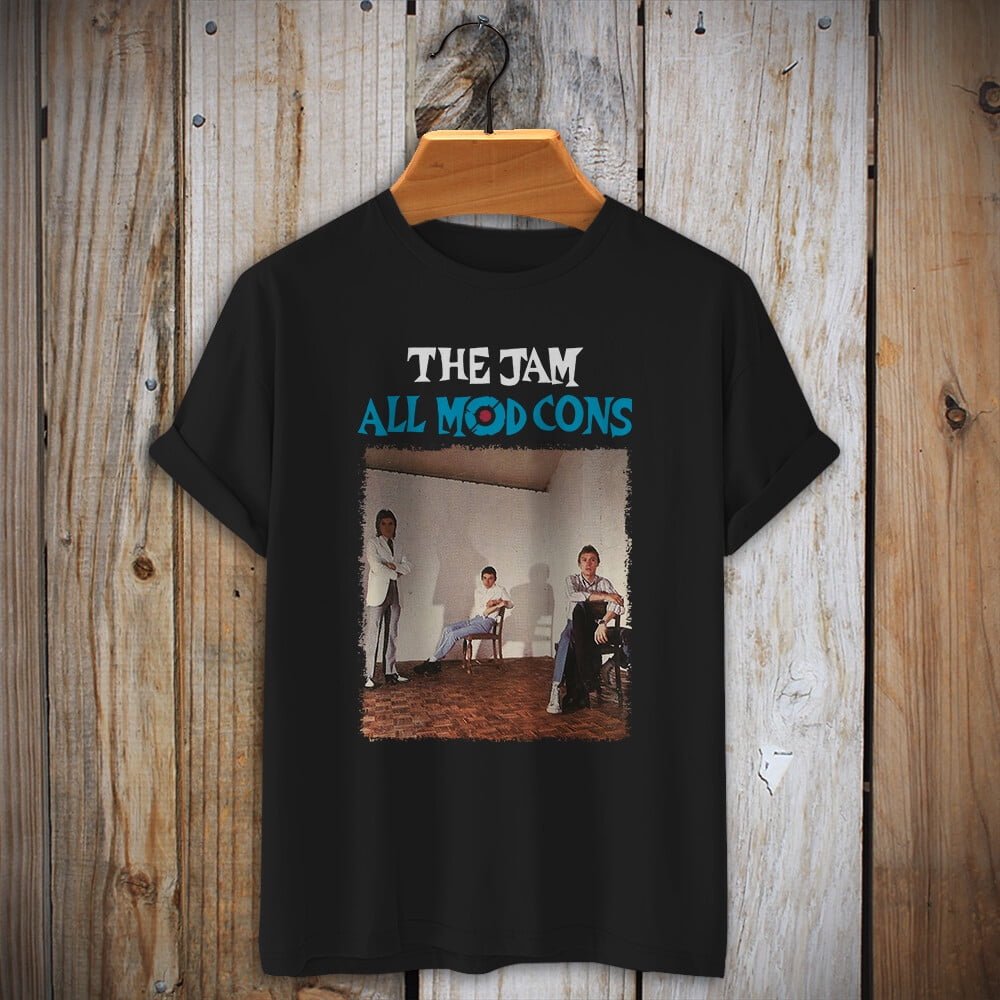 All Mod Cons Album by 70s Rock band The Jam T-Shirt The Place I Love ...
