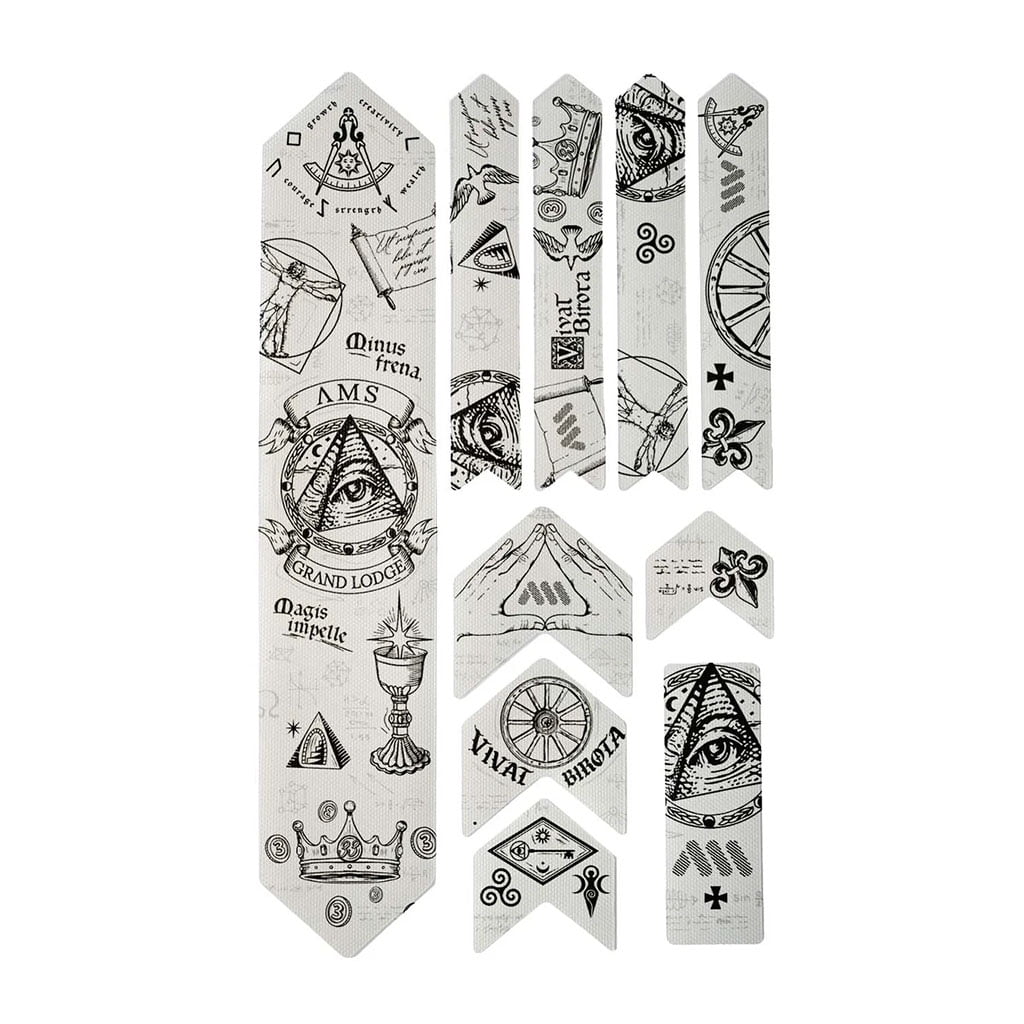 All Mountain Style Extra Honeycomb Frame Guard, Opus Magna Black NLS ...