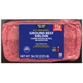 Ground Beef Sirloin, 90% Lean/10% Fat, All Natural*, 2.25 lb - Walmart.com