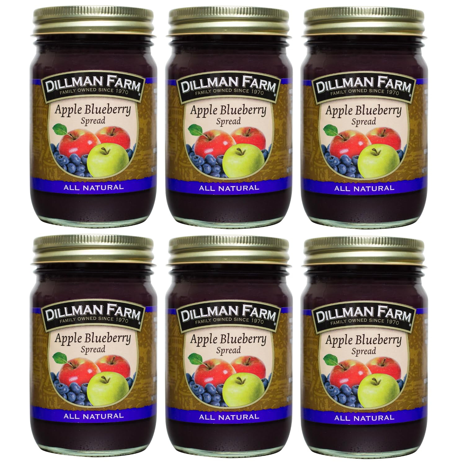 All Natural Apple Blueberry Butter - Gluten-Free, Non-GMO, Eco-Friendly ...