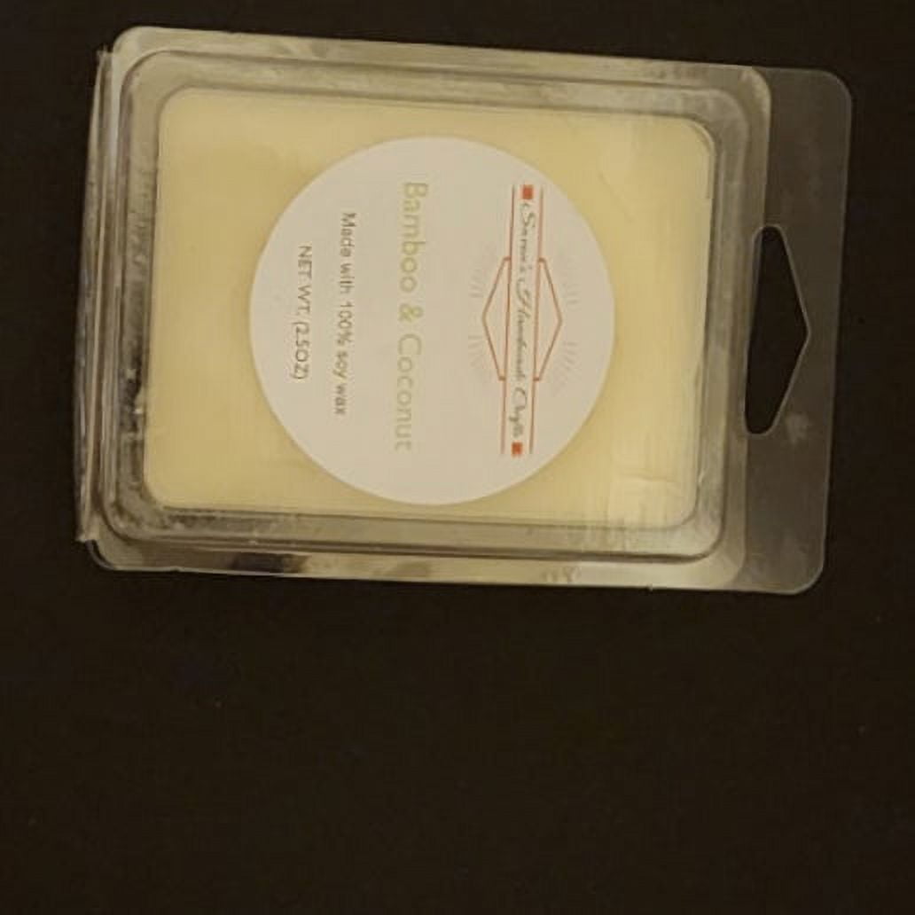 All-Natural, Bamboo & Coconut Wax Melt, Saxon's Handmade Crafts, LLC, 7 ...