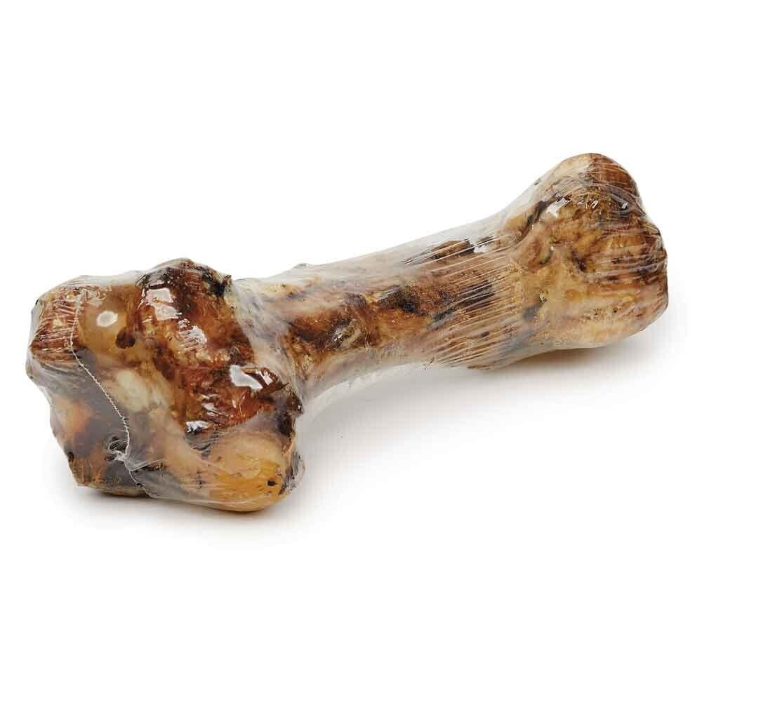 All Natural Buffalo Shoulder 12 Inch Big Dog Bones Meaty Dental Chew ...