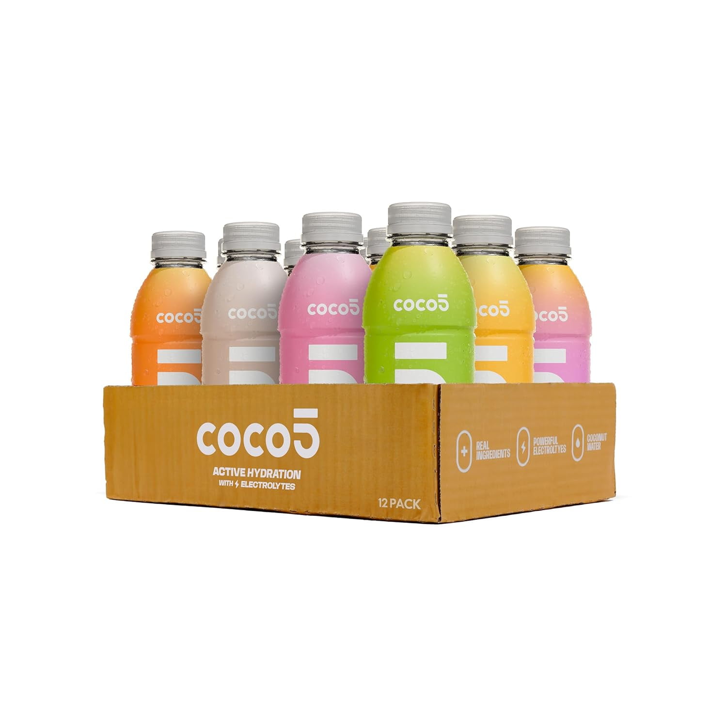 Coco5 Mixed Pack - Natural Hydration - 16.9 OZ - 12 Pack - Walmart.com