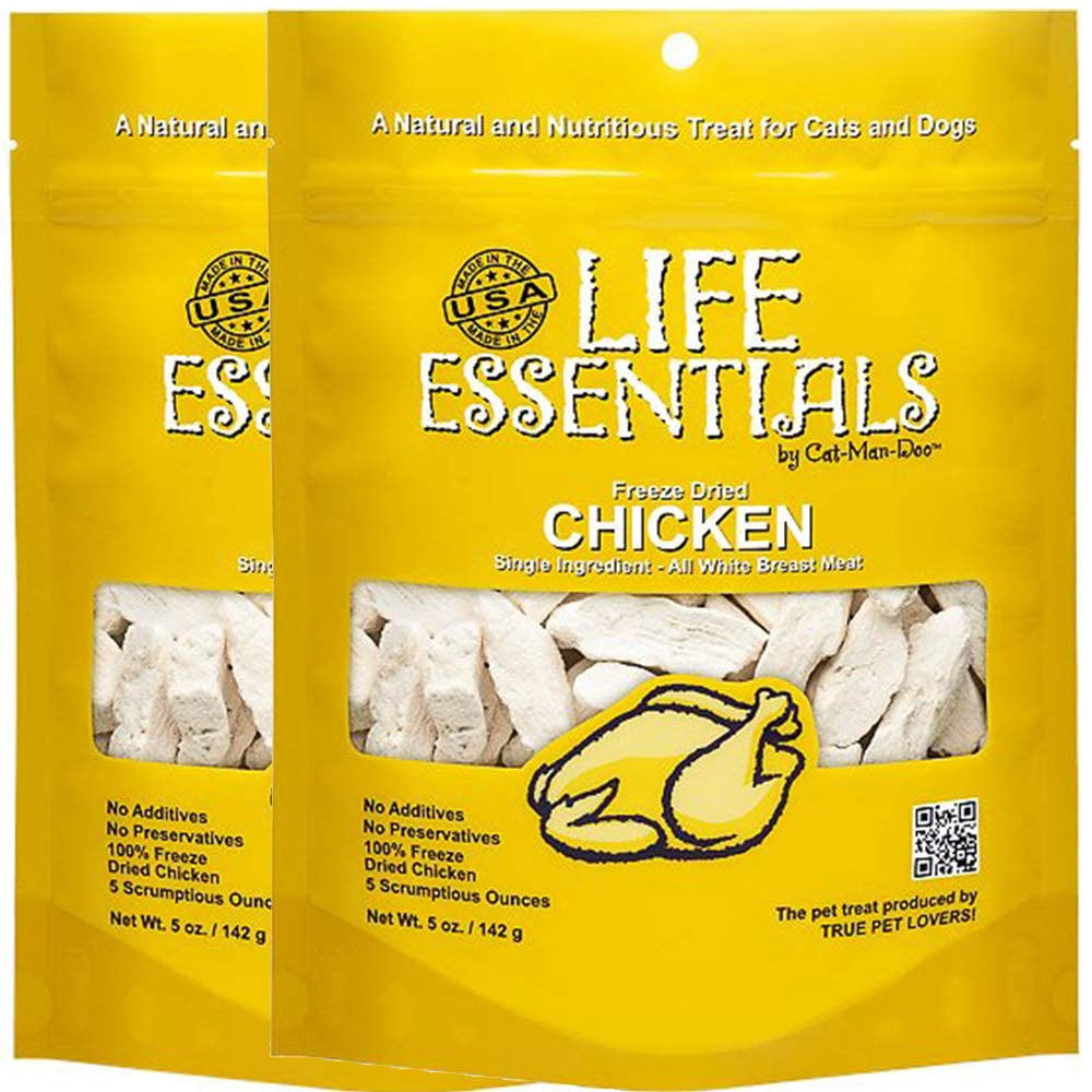 All-Natural Freeze Dried Chicken TGF4 Treats for Dogs & Cats No Grains ...